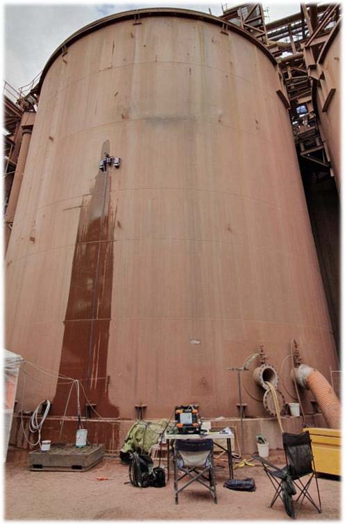Robotic Tank Corrosion Assessments | NDE Solutions